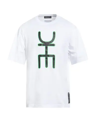 DRHOPE T-shirt Size Cotton - White