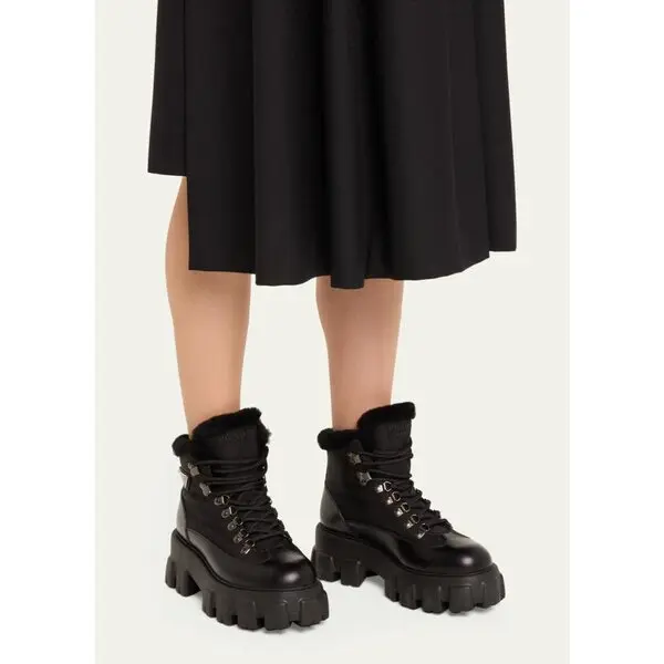 Prada Monolith Hiker Boots