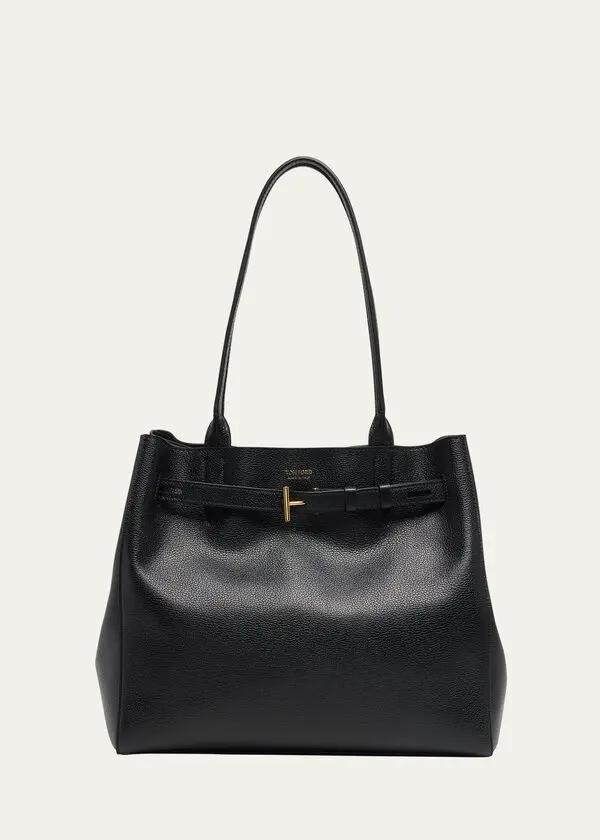 TOM FORD Audrey Medium Tote Bag - Black