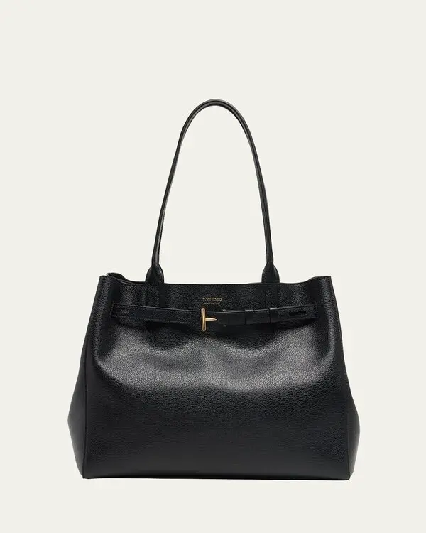TOM FORD Audrey Medium Tote Bag - Black