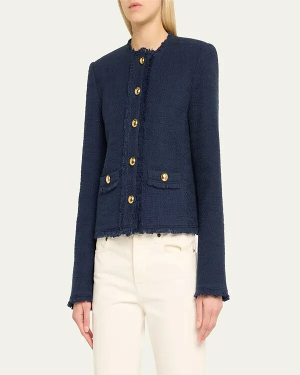 Cinq À Sept Christie Tweed Jacket - Sahara