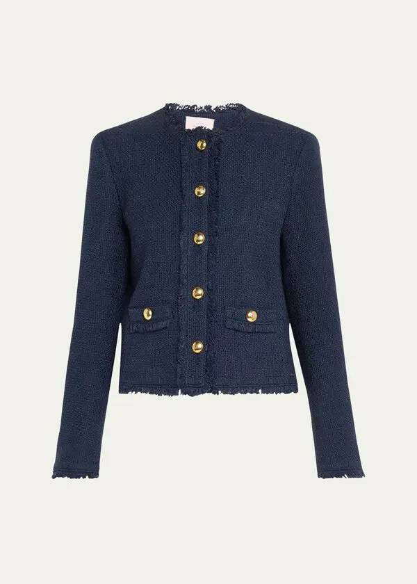 Cinq À Sept Christie Tweed Jacket - Sahara