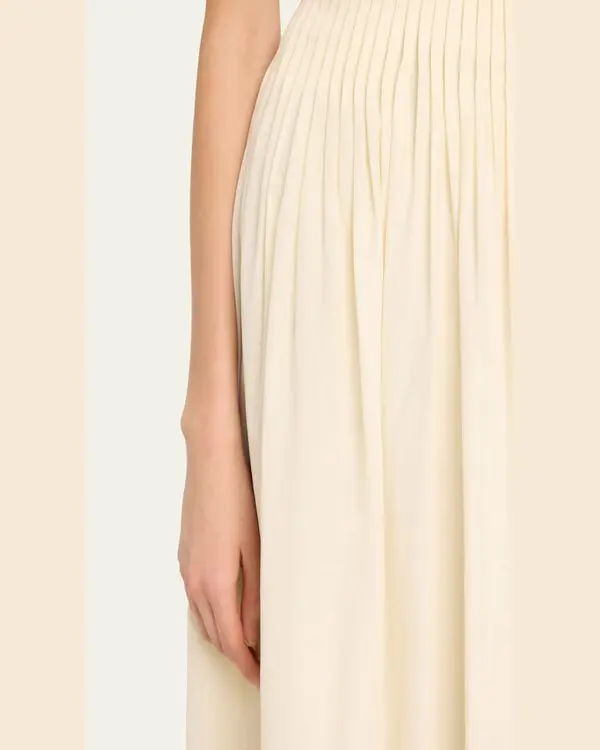 LOULOU STUDIO Artemis Pleated Maxi Skirt
