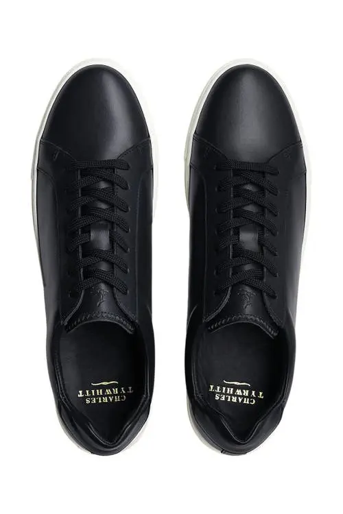 CHARLES TYRWHITT Leather Sneaker - Navy
