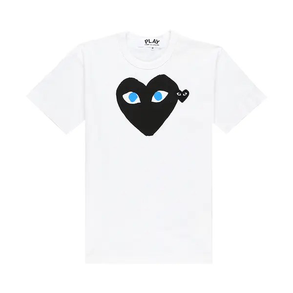 Play Comme Des Garcon Play Short-sleeve T-shirt With Heart - White