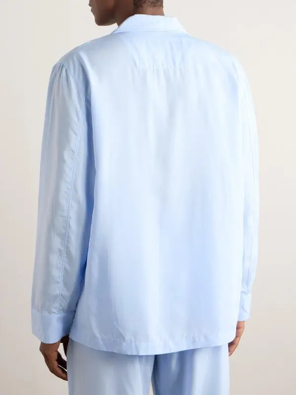 CDLP Camp-collar Lyocell Pyjama Shirt