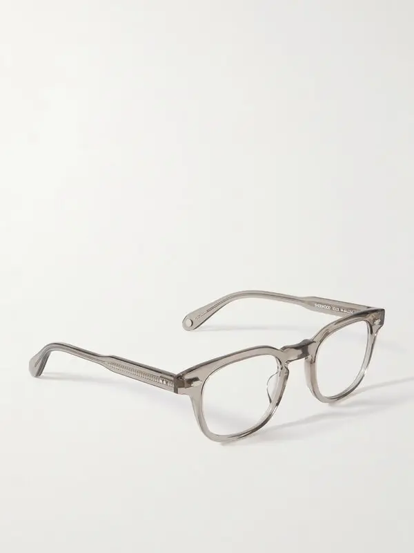 Garrett Leight Sherwood Square-frame Optical Lenses