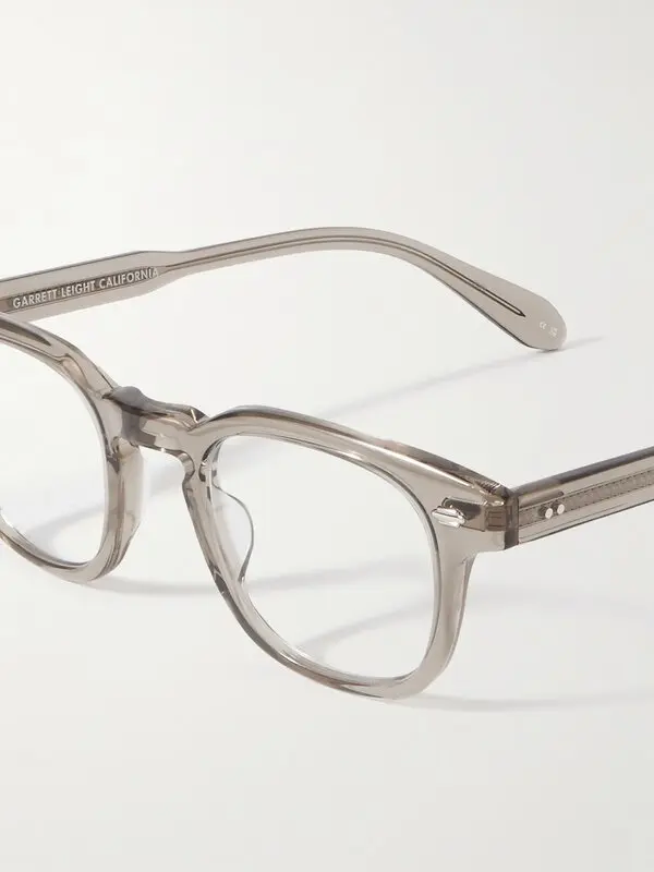 Garrett Leight Sherwood Square-frame Optical Lenses