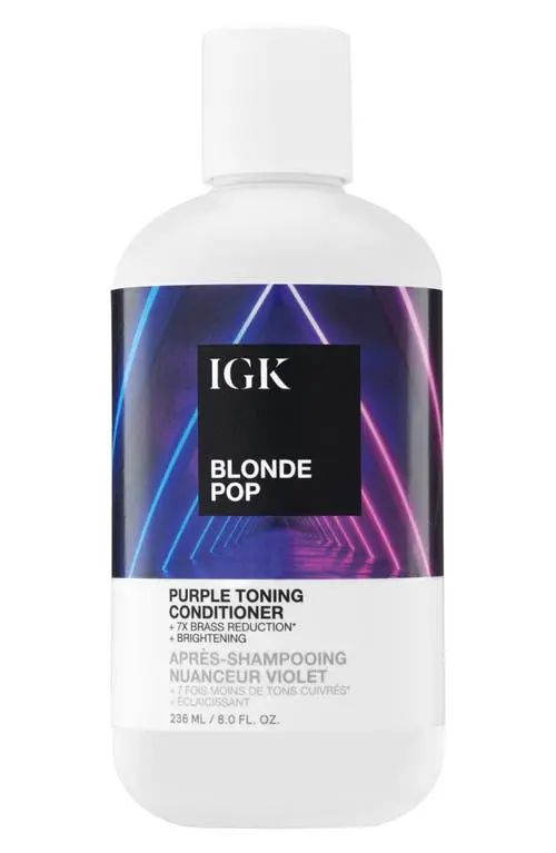 IGK Blonde Pop Purple Toning Conditioner - No Color