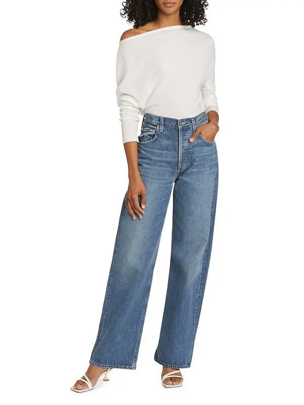 Simkhai Lavina Wool-blend Off-the-shoulder Sweater - Ivory