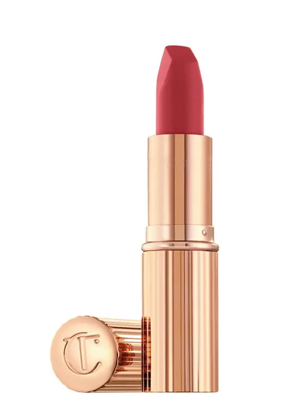 Charlotte Tilbury Matte Revolution Lipstick Red, Lipstick, Cashmere - Gracefully Pink