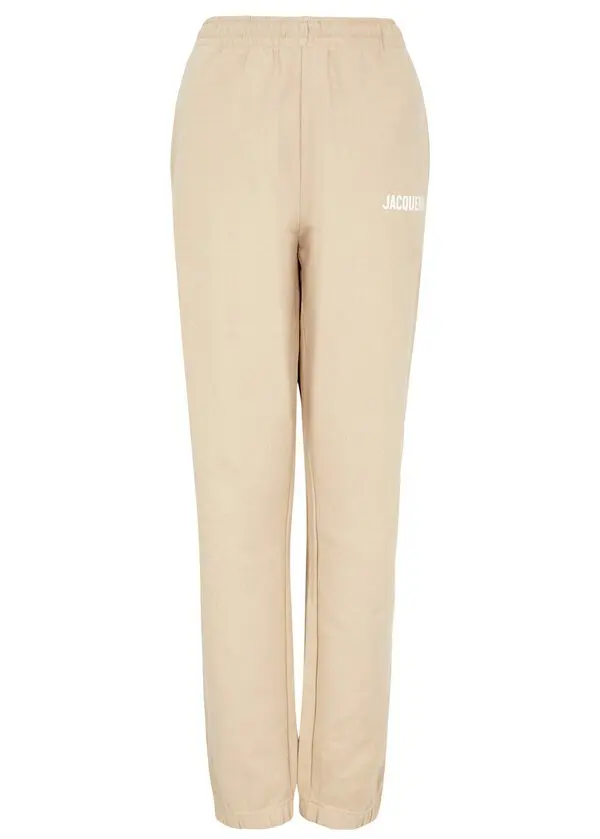 Jacquemus Le Jogging Logo Sweatpants - Beige