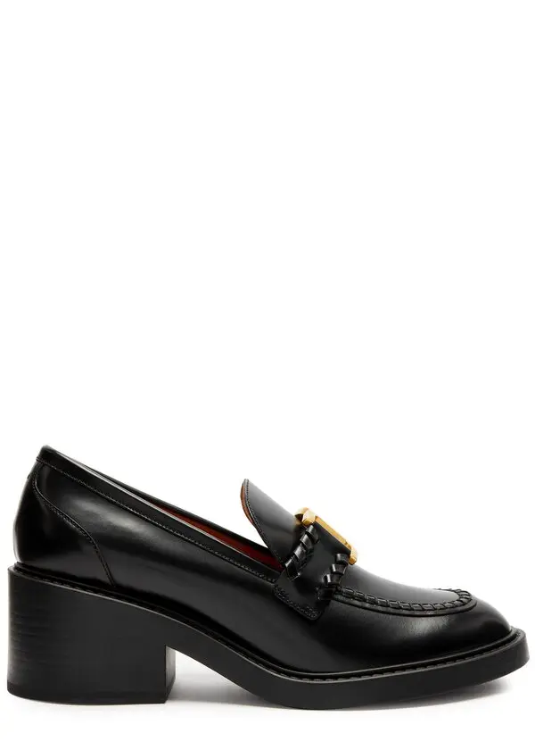 Chloé Marcie 65 Leather Loafers