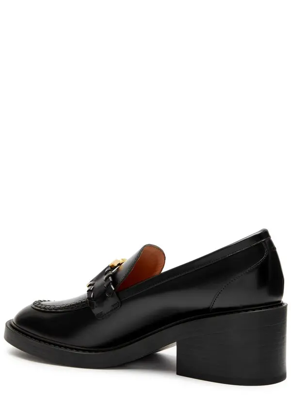 Chloé Marcie 65 Leather Loafers