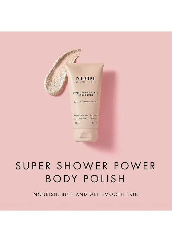 NEOM ORGANICS Super Shower Body Polish Bath, Felt
