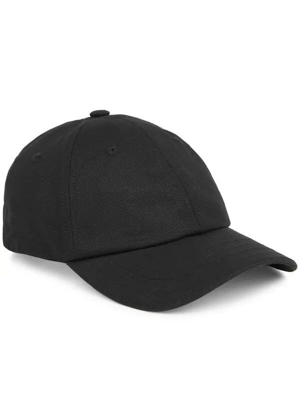 Jacquemus La Casquette Cotton Cap - Black