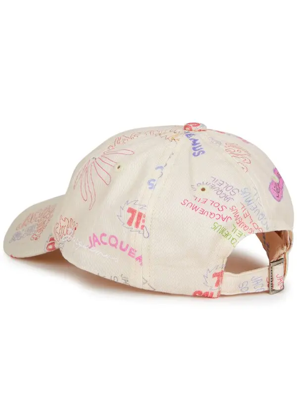 Jacquemus La Casquette Cotton Cap - Multicoloured