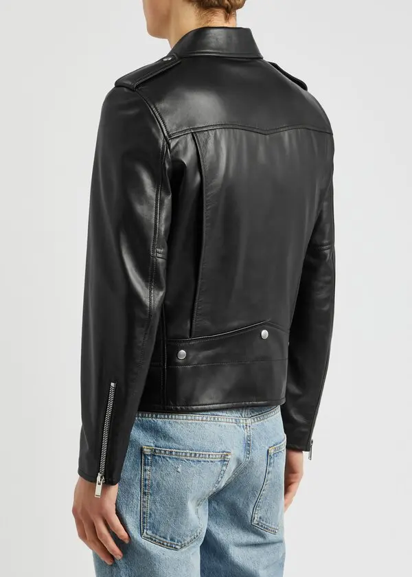 Saint Laurent Leather Biker Jacket
