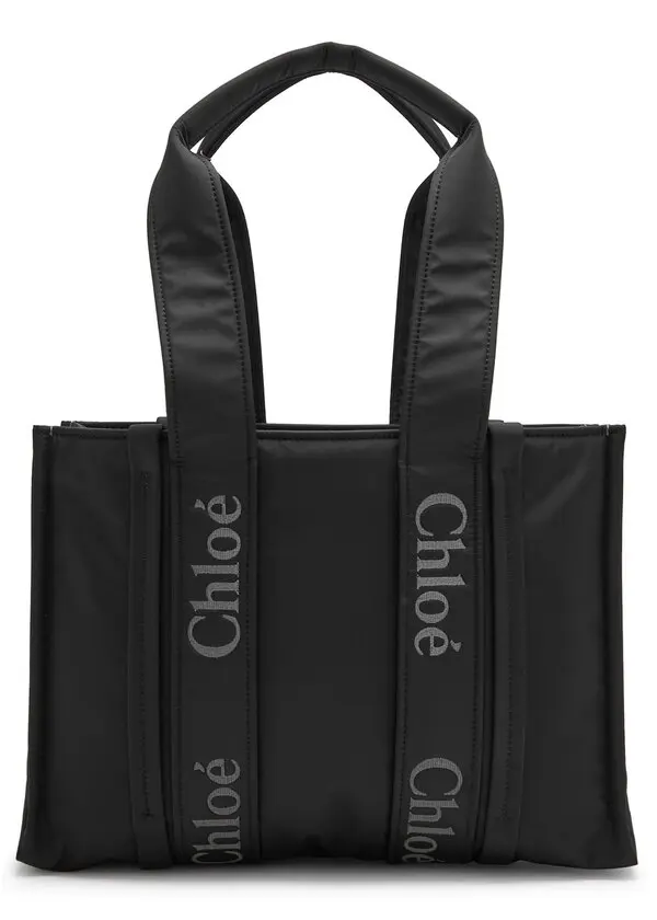 Chloé Woody Medium Nylon Tote