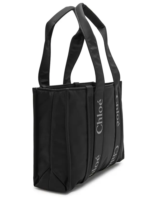 Chloé Woody Medium Nylon Tote