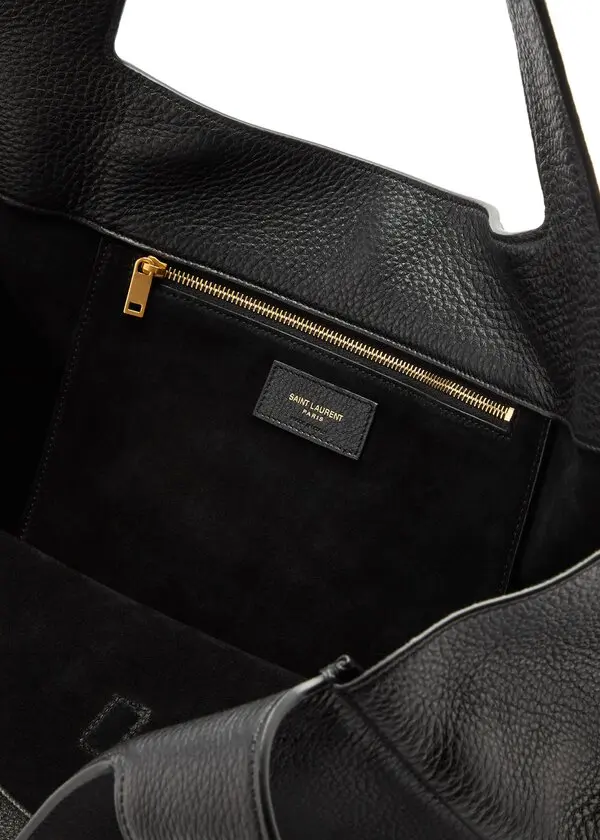 Saint Laurent Bea Leather Tote - Black