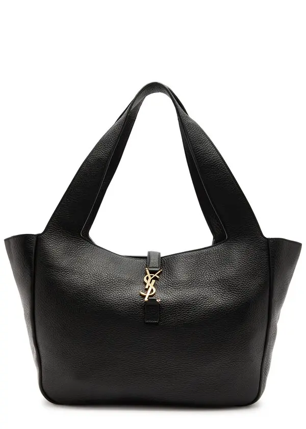 Saint Laurent Bea Leather Tote - Black