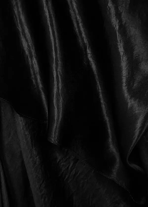 Saint Laurent Satin Maxi Dress