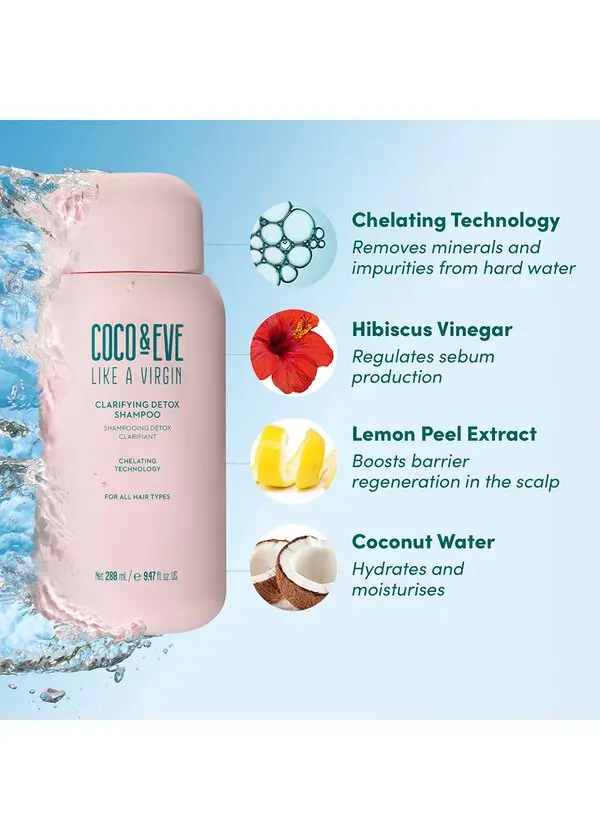 COCO & EVE Like A Virgin Clarifying Detox Shampoo - Coco