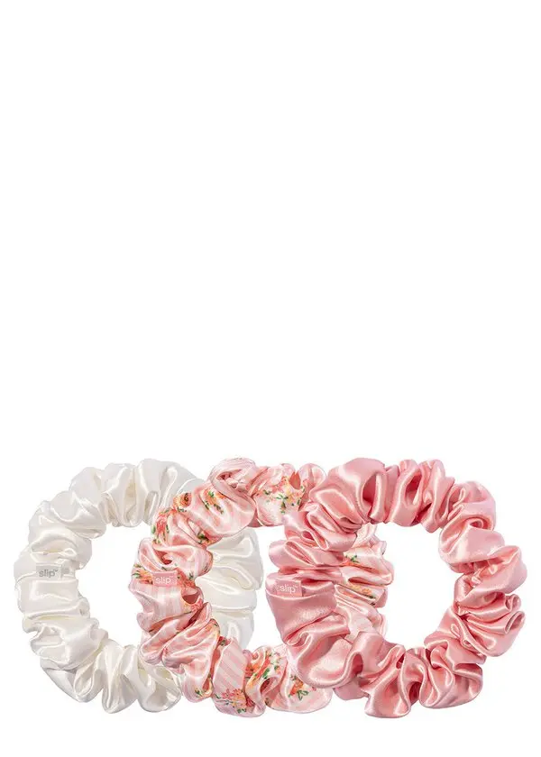 Slip Pure Silk Large Scrunchies - Petal