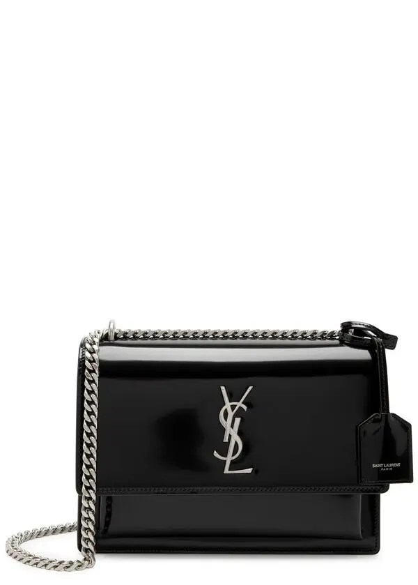Saint Laurent Sunset Medium Shoulder Bag - Black