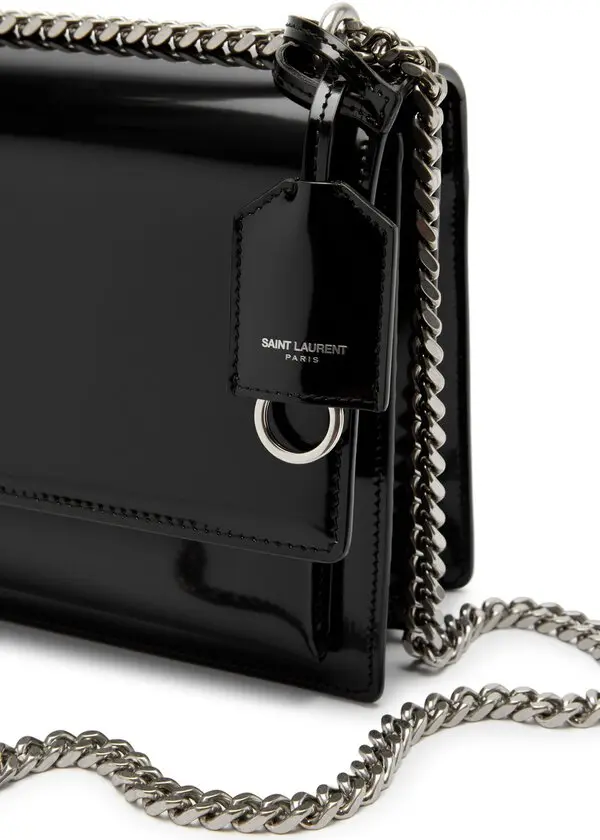 Saint Laurent Sunset Medium Shoulder Bag - Black