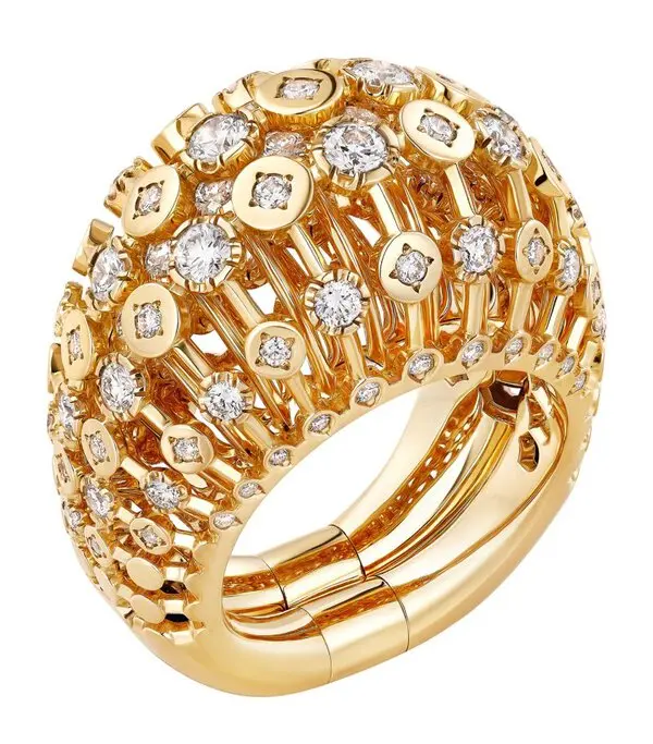 Cartier Gold And Diamond Libre Polymorph Ring