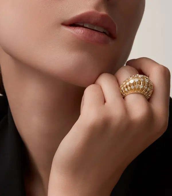 Cartier Gold And Diamond Libre Polymorph Ring