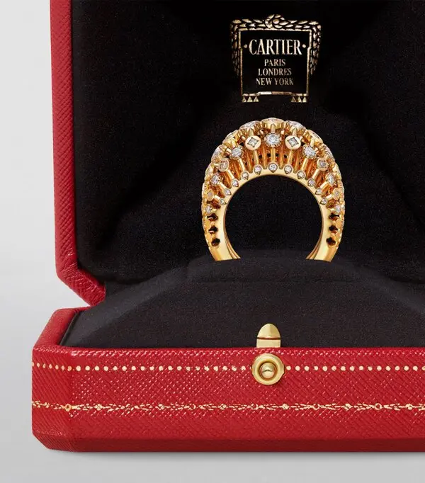 Cartier Gold And Diamond Libre Polymorph Ring