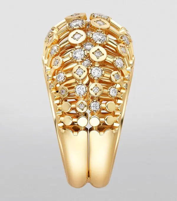 Cartier Gold And Diamond Libre Polymorph Ring