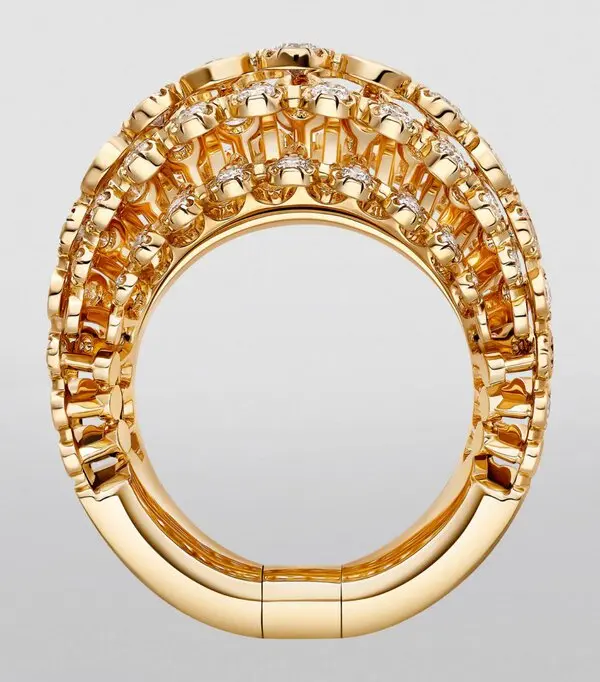 Cartier Gold And Diamond Libre Polymorph Ring