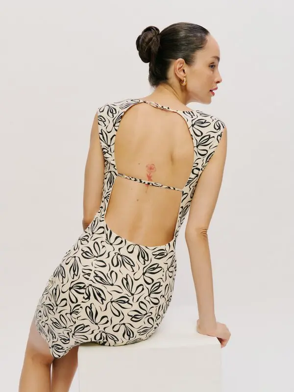 Avina Linen Dress - Knot