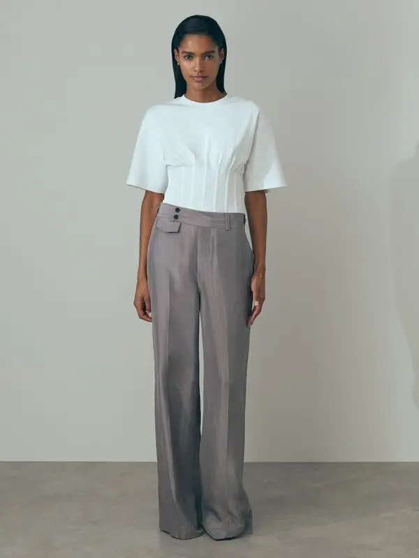 ATELIER Sofia Wide Leg Trousers