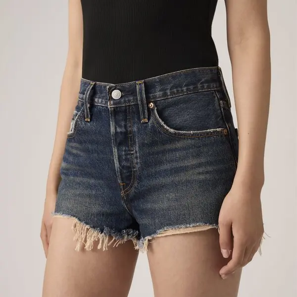LEVI'S 501 Original Fit High Rise Shorts