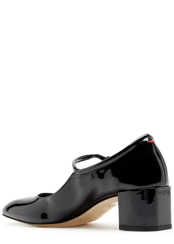 AeydĒ Aline Patent Leather Mary Jane Pumps