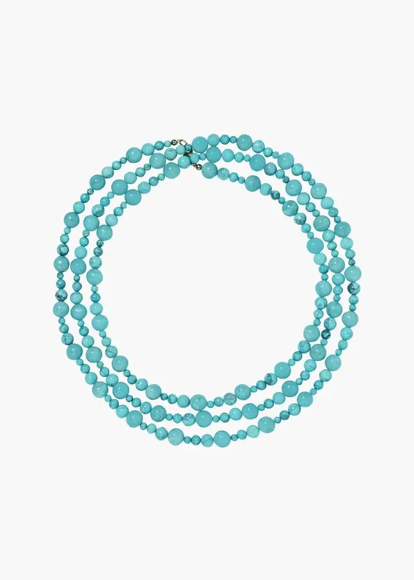 JENNIFER BEHR X Julia Berolzheimer Malta Necklace - Turquoise