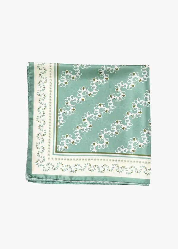 JENNIFER BEHR X Julia Berolzheimer Neptune Scarf - Turquoise