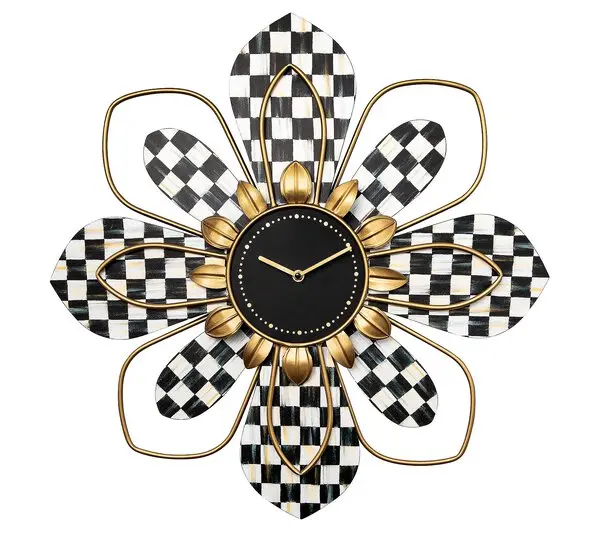 MACKENZIE-CHILDS Blooming Wall Clock - One-color