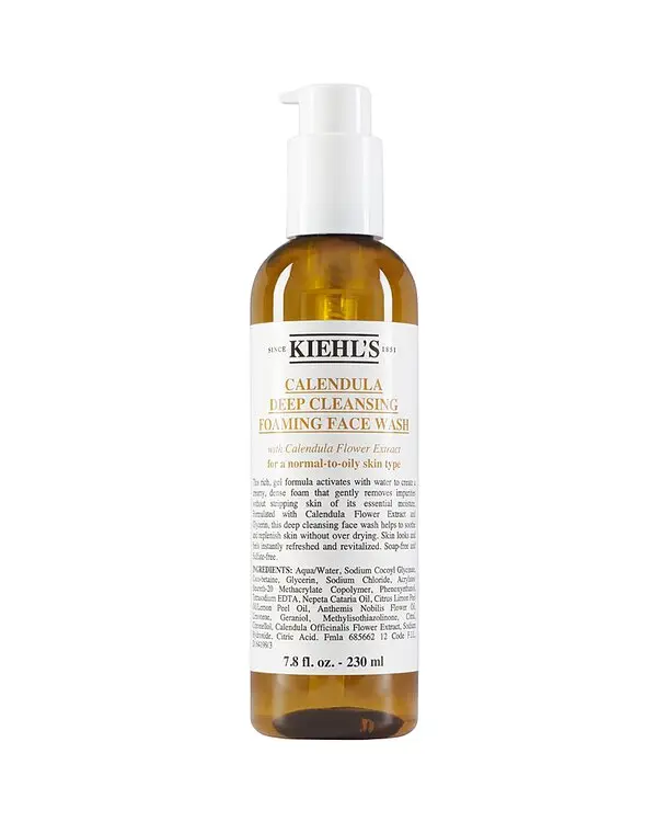 KIEHL'S SINCE 1851 Calendula Deep Cleansing Foaming Face Wash 7.8 Oz - No Color