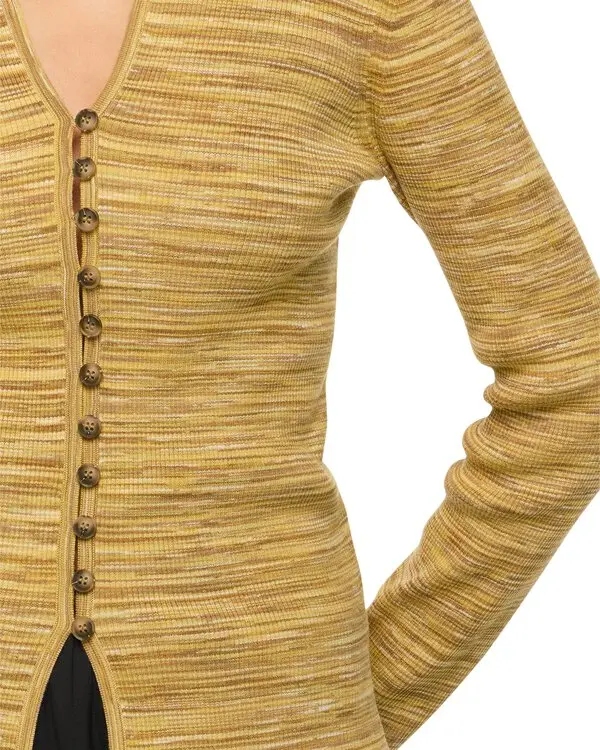 Whistles Spacedye Button-front Cardigan