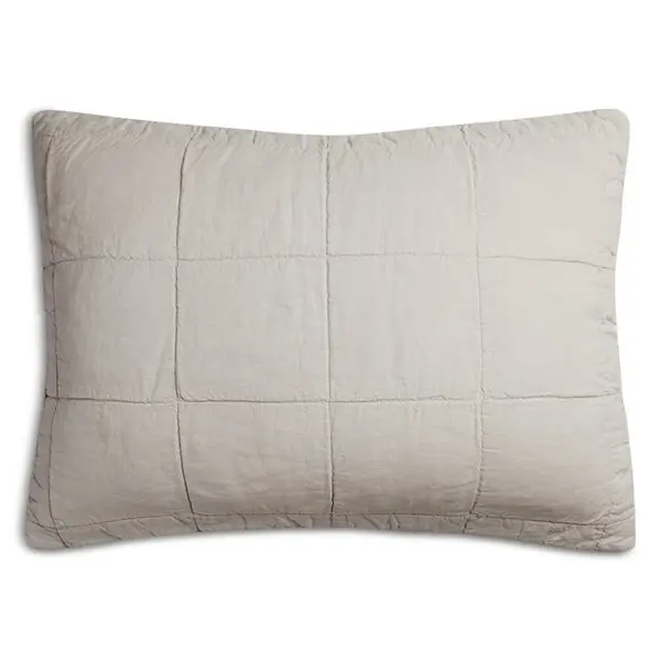 PARACHUTE Linen Box Quilted King Sham, Set Of 2