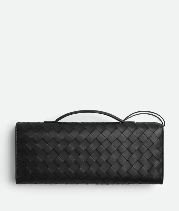 Bottega Veneta Intrecciato Leather Clutch