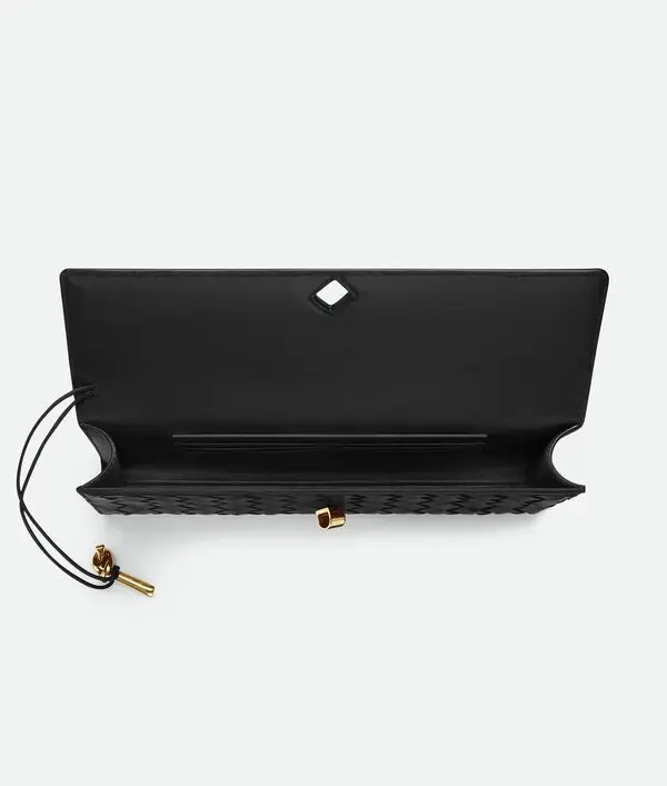 Bottega Veneta Intrecciato Leather Clutch