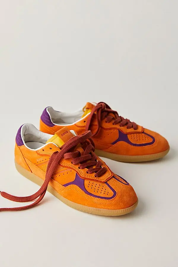 ALOHAS 490 Rife Sneakers - Orange Leather