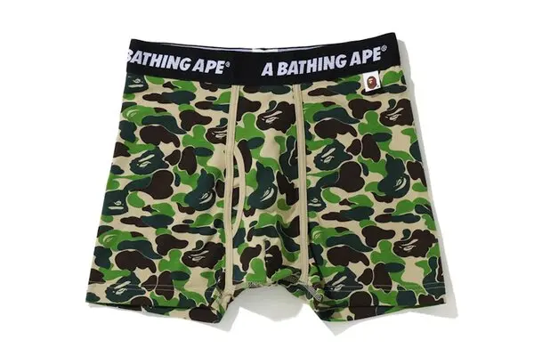 A BATHING APE Abc Camo Trunk - Green